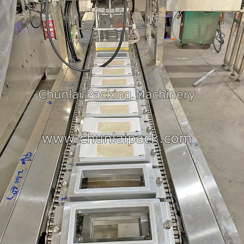 Sandwich Triangular Cardboard Paper Box Sealing Machine from China ...