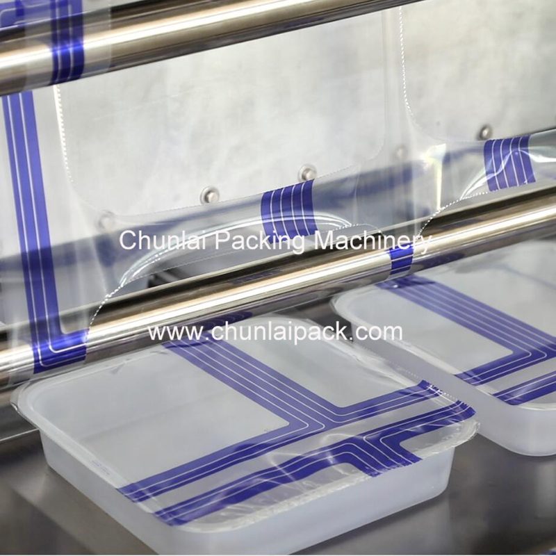 Push-bar Type Tray Sealer with Vacuum Gas Injection Packing from China ...