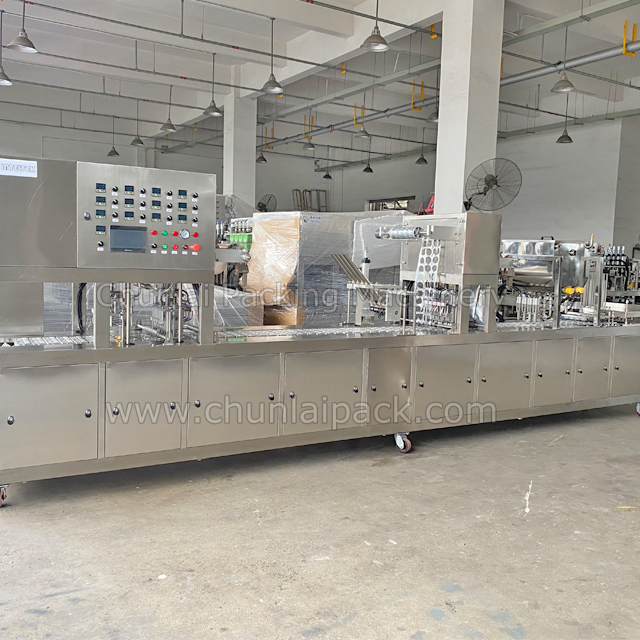 4 Rows Communion Cup Grape Juice Filling and Sealing Machine from China ...